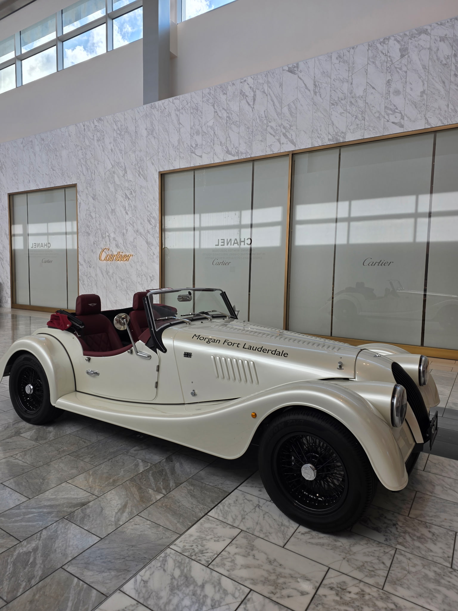 2025 Morgan Plus Four Comes to Town Center at Boca Raton | TxTCharlie