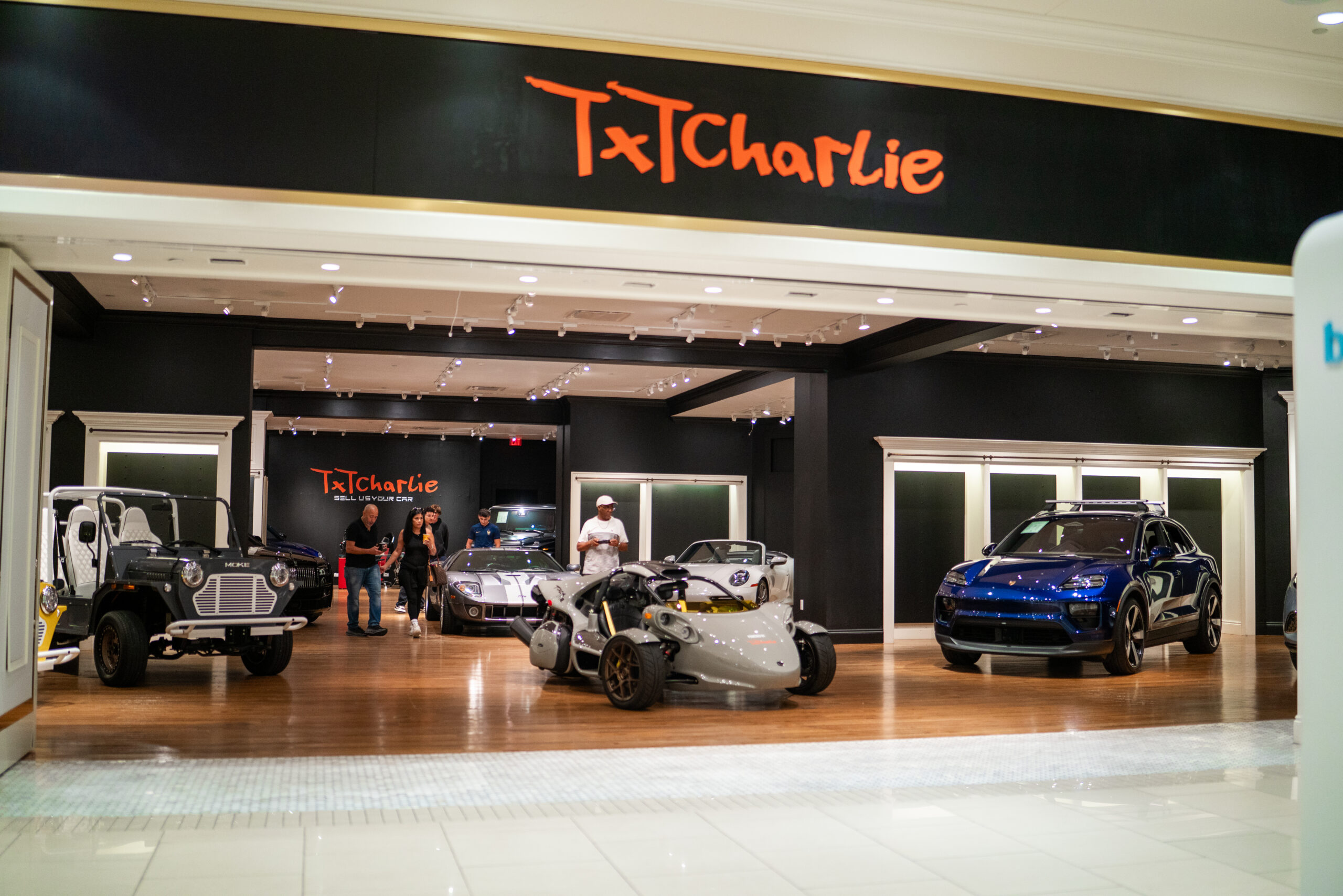 TxtCharlie Exotic Cars Showroom In Aventura Mall